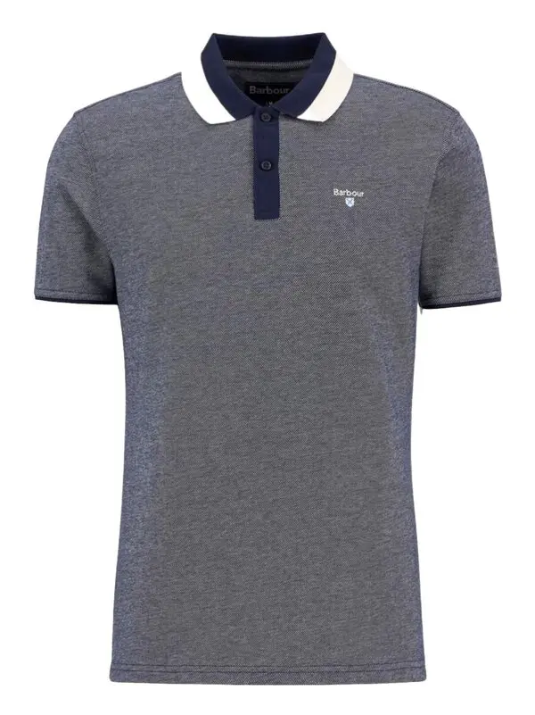 Barbour Short-sleeved Polo Shirt - Gray