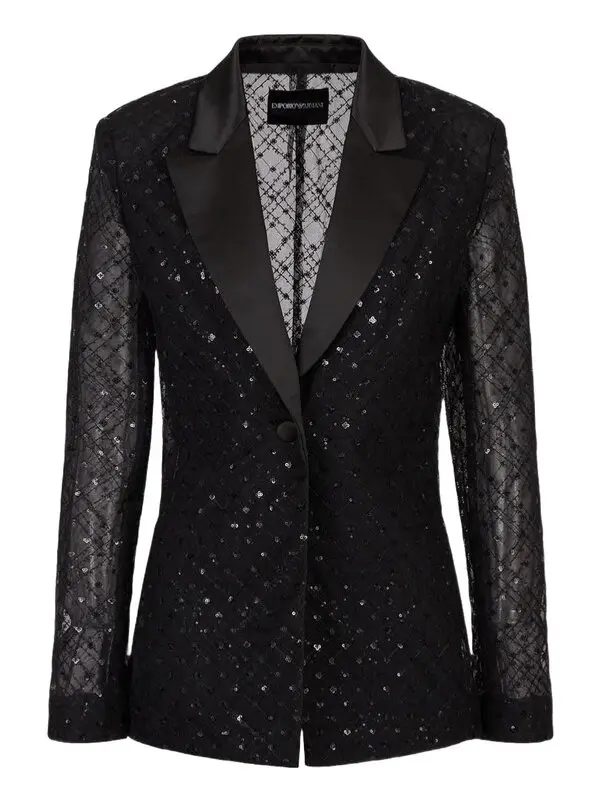 Emporio Armani Sequin Blazer - Multi Colour