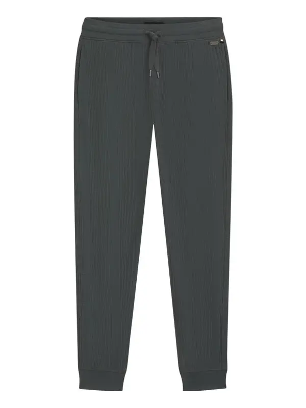 Hugo Boss Comfortable Texture Casual Jogging Pants - Black