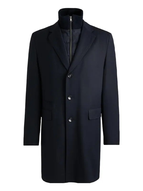 Hugo Boss Overcoat - Black