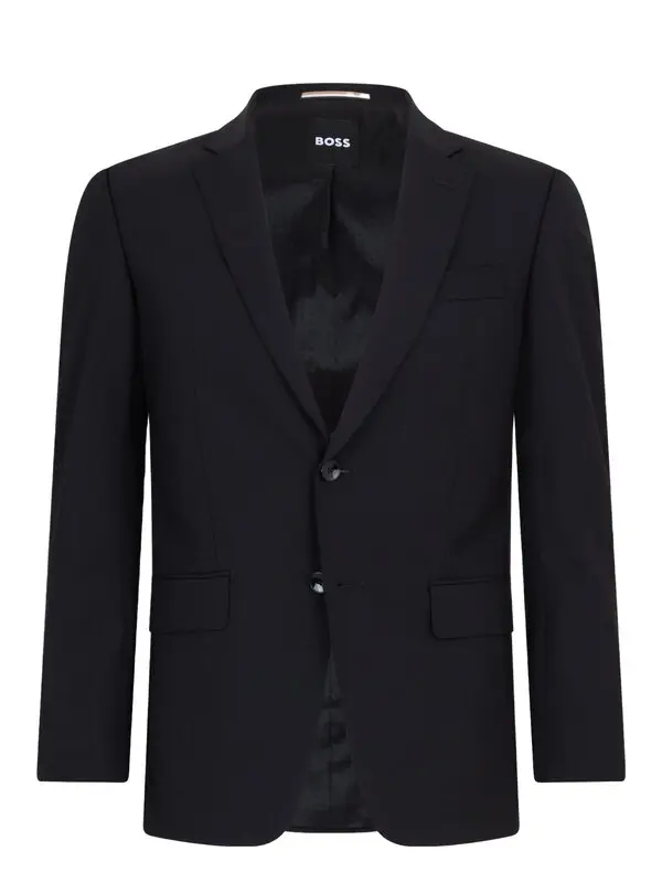 Hugo Boss Two-button Blazer - Black