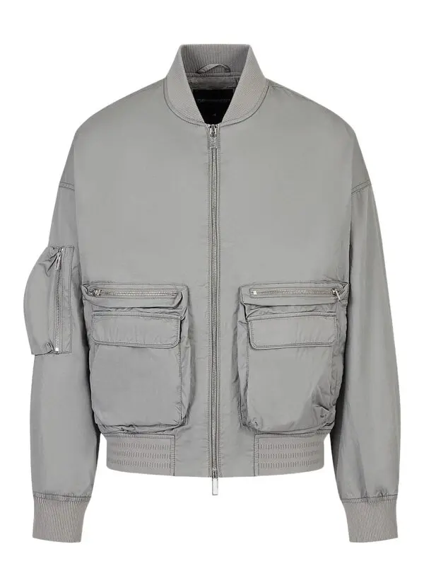 Emporio Armani Bomber Jacket - Grey