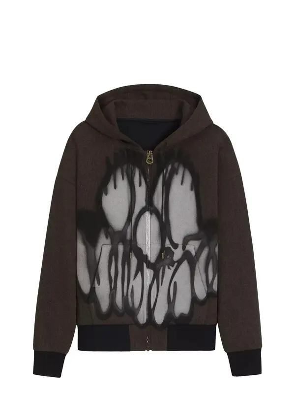 Hugo Boss X Vcarb Slawn Full Zip Hoodie - Black