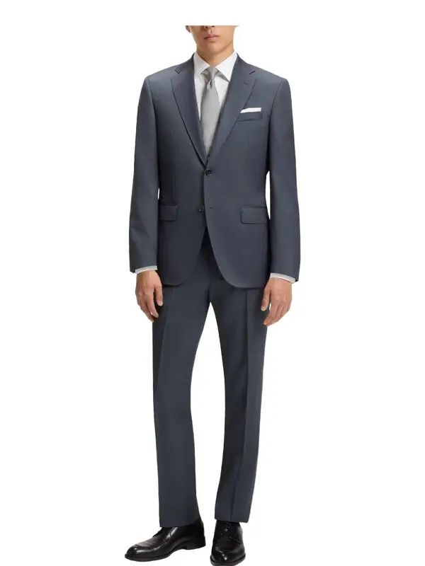 Hugo Boss Single-breasted Blazer - Black