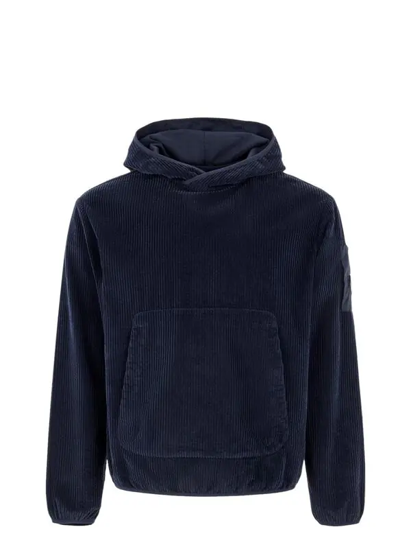 C.P. COMPANY Over-the-head Hoodie - Black