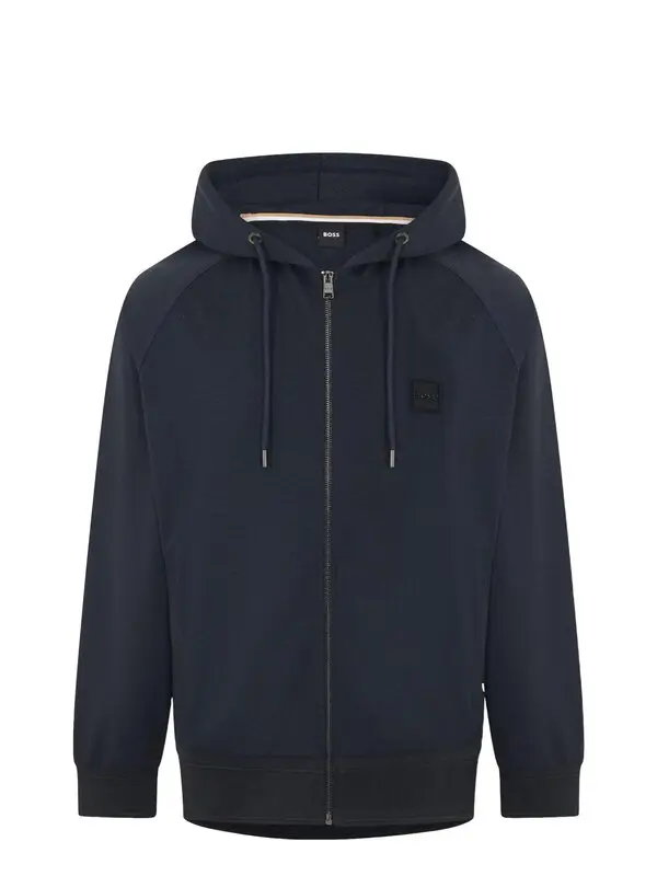 Hugo Boss Zip-up Hoodie - Black