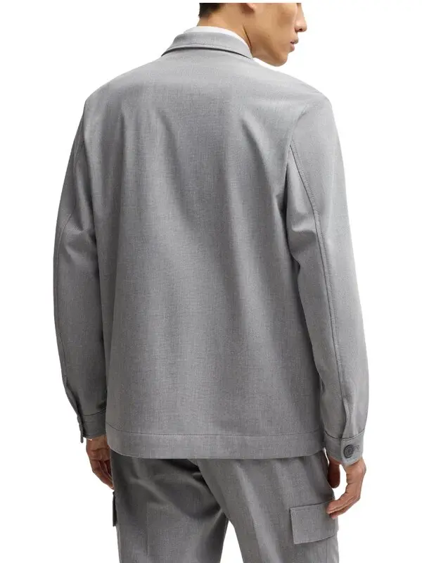 Hugo Boss Casual Loose-fitting Blazer - Gray
