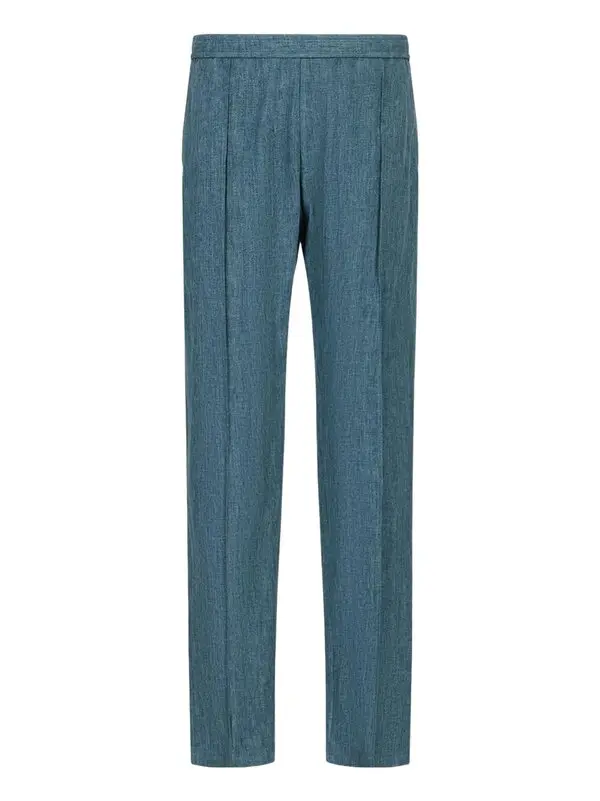 Emporio Armani Tailored Trousers - Green