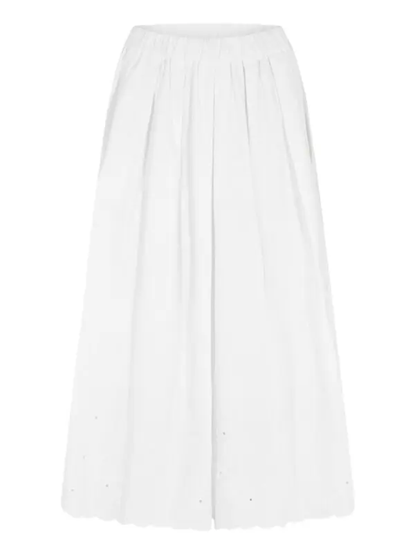 Max Mara Midi Skirt - White