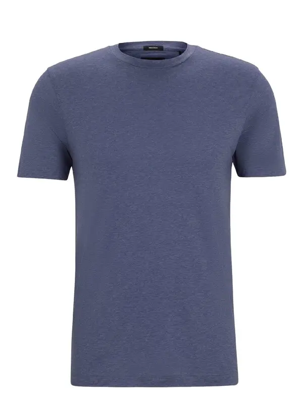 Hugo Boss Short-sleeve Crew-neck T-shirt - Blue