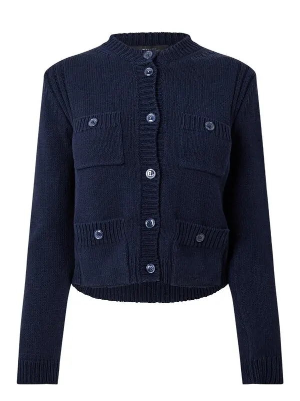 Max Mara Knit Cardigan - Black
