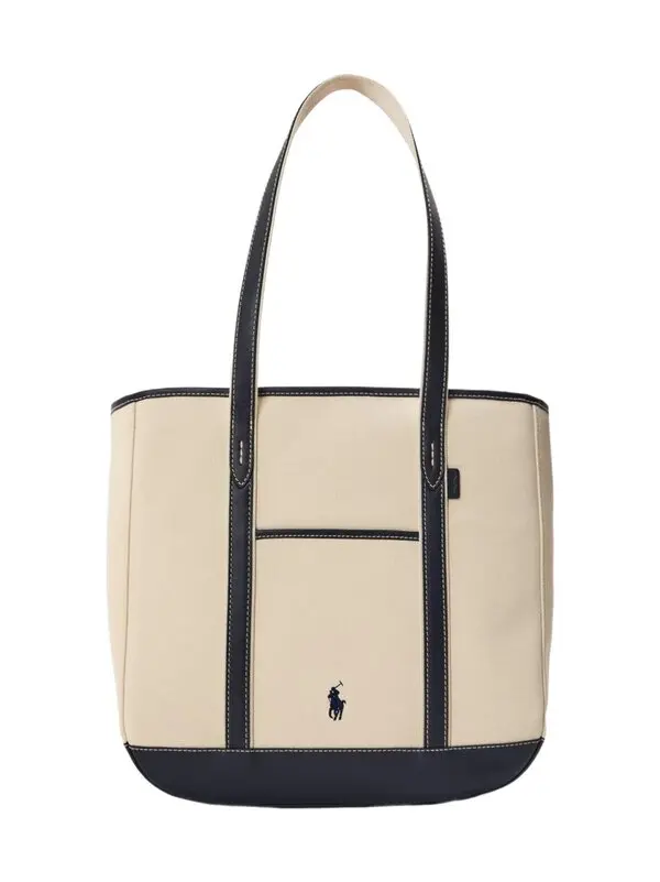 Polo Ralph Lauren Canvas Tote Bag - Nude