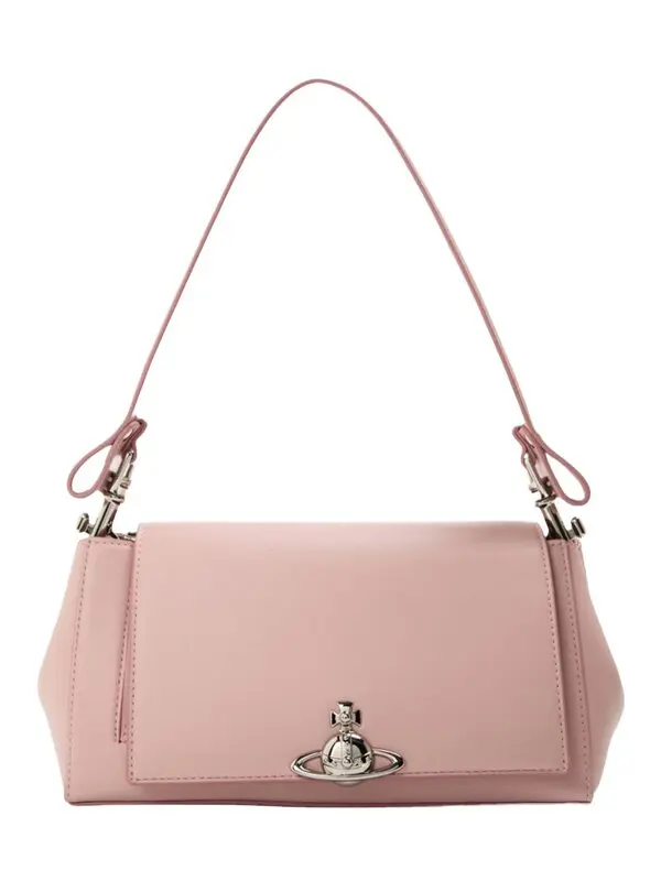 VIVIENNE WESTWOOD Hazel Medium Shoulder Bag - Nude