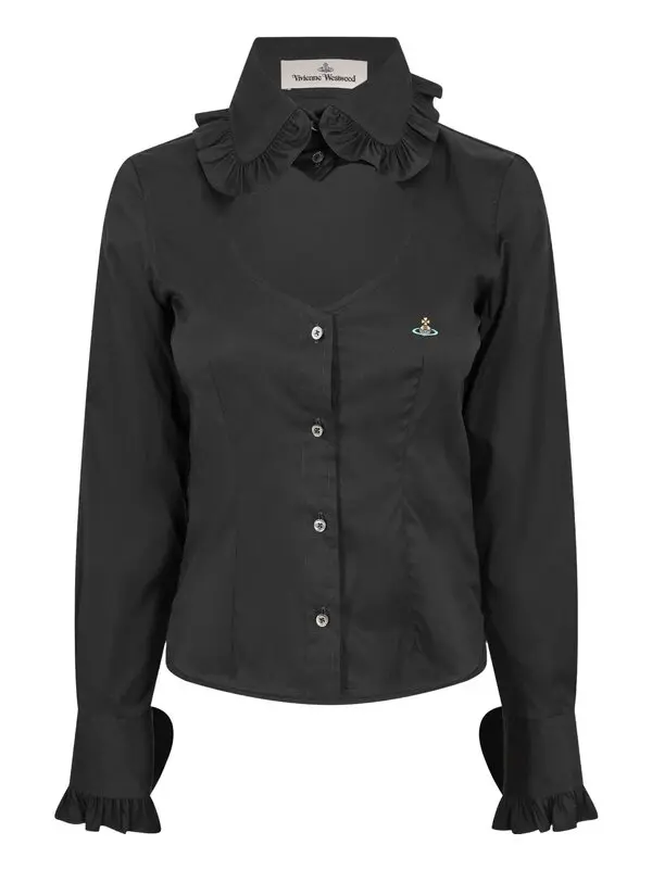 VIVIENNE WESTWOOD Ruffled Shirt - Black