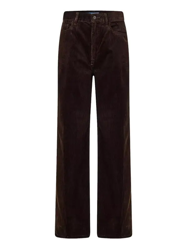 Polo Ralph Lauren Cord Tailored Trousers - Black