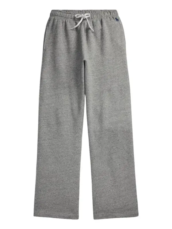 Polo Ralph Lauren Wide-leg Sweatpants With Drawstring Waist - Gray