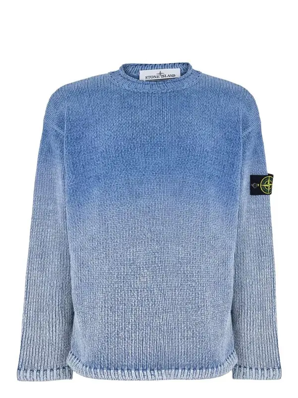 Stone Island Stone Chenille Knit Sn61 - Blue