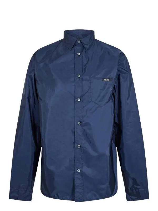 Prada Stylish And Versatile Casual Jacket - Blue