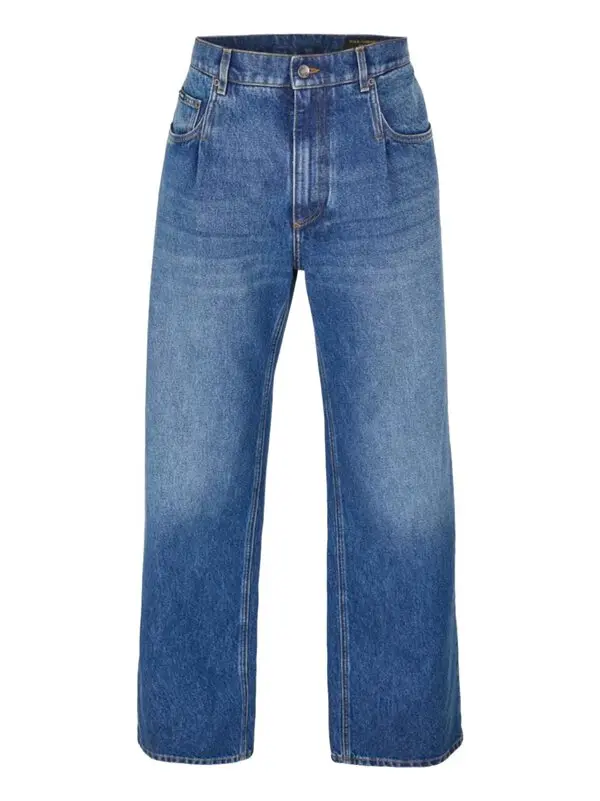 Dolce & Gabbana Relaxed Straight Leg Jeans - Blue