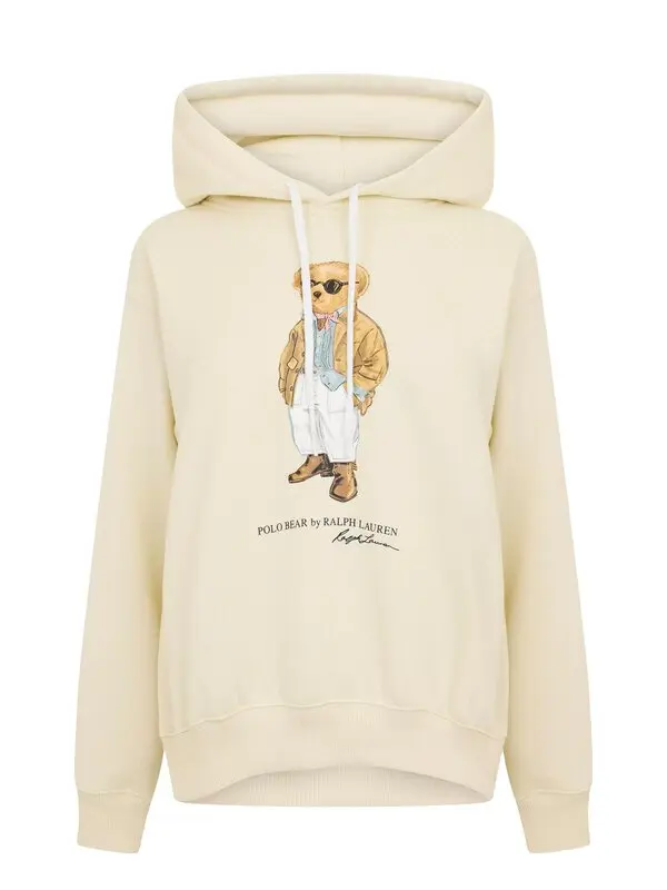 Polo Ralph Lauren Printed Hooded Sweatshirt - Nude