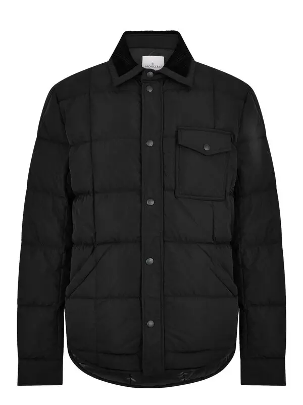 Moncler Marcilly Insulated Medium Puffer Jacket - Black