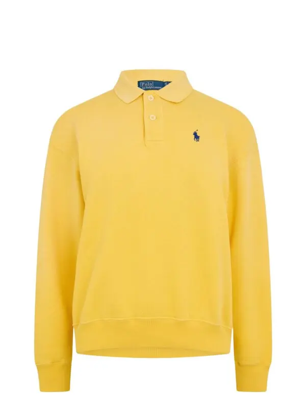 Polo Ralph Lauren Long-sleeved Crewneck Sweatshirt - Yellow