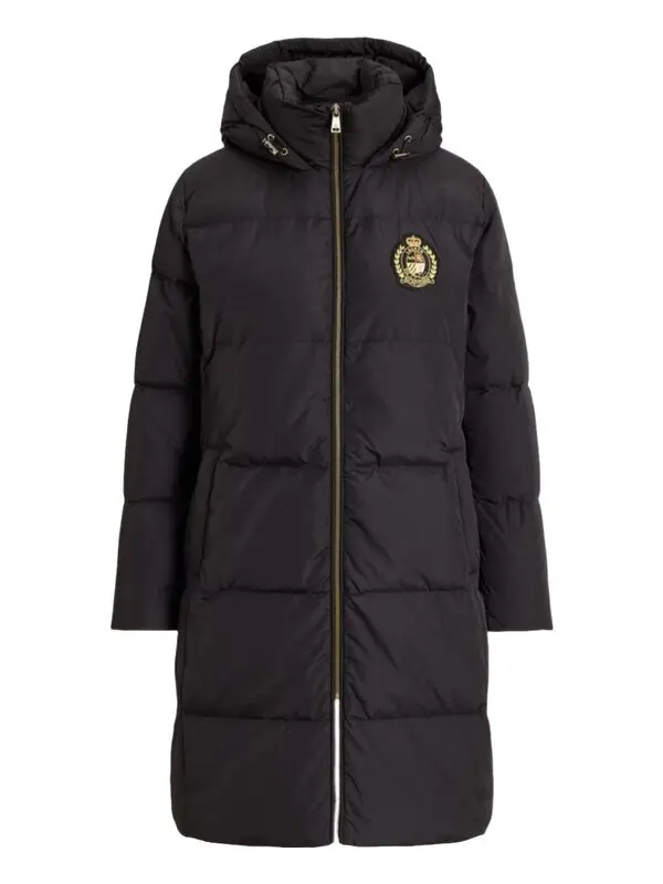 Ralph Lauren Quilted Down Puffer Jacket - Black
