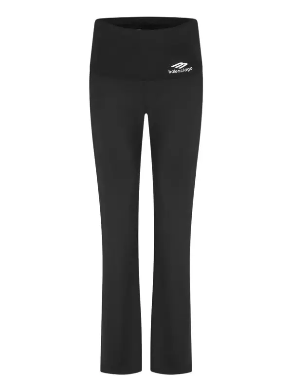 Balenciaga Rolled-up Leggings - Black