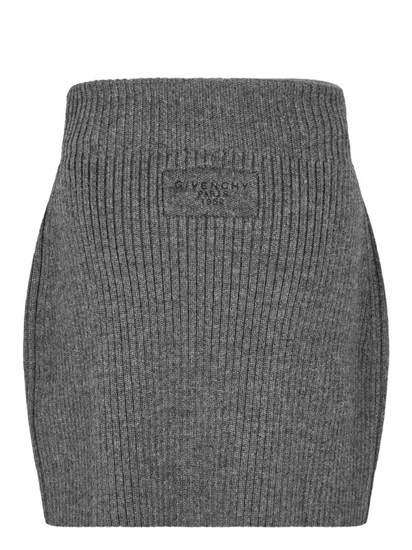 Givenchy Fluid Midi Skirt - Gray