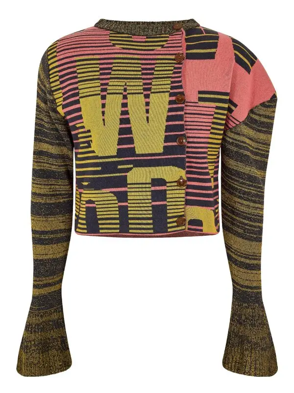 VIVIENNE WESTWOOD Button-front Knit Cardigan - Multicolor