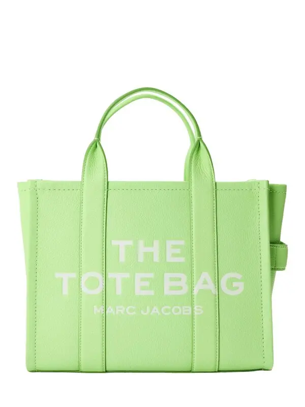 Marc Jacobs Medium Leather Tote Bag - Green