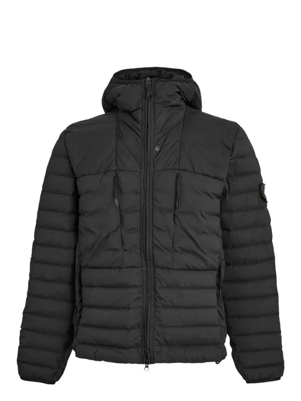 Stone Island Duck Down Puffer Jacket - Black