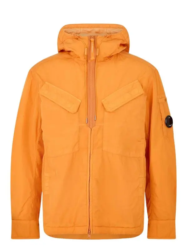 C.P. COMPANY Padded Bomber Jacket - Orange