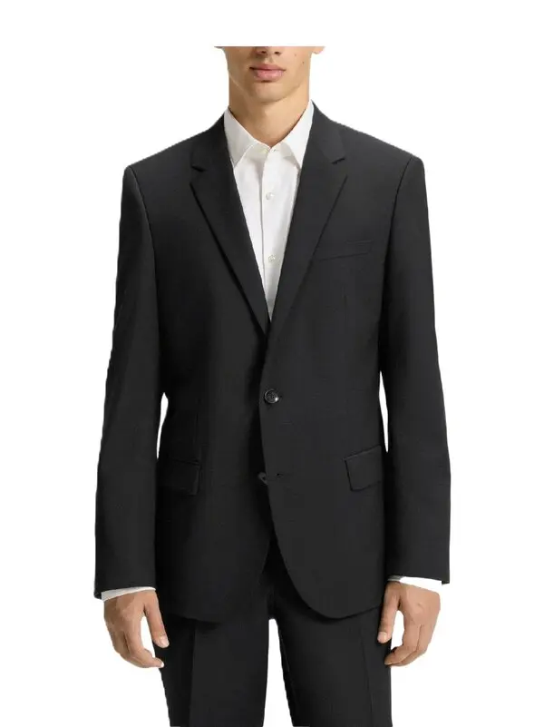 Hugo Boss Single-breasted Blazer - Black