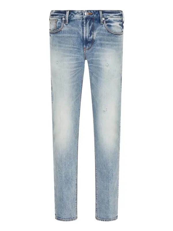 Emporio Armani Slim Fit J06 Jeans - Gray