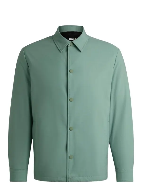 Hugo Boss Solid Casual Jacket - Green