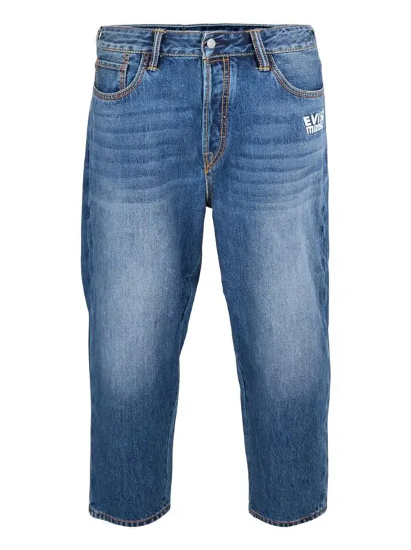 Moose Knuckles X Evisu Straight Leg Jeans - Blue