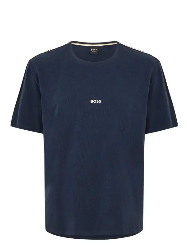Hugo Boss Unique Cotton T-shirt - Blue