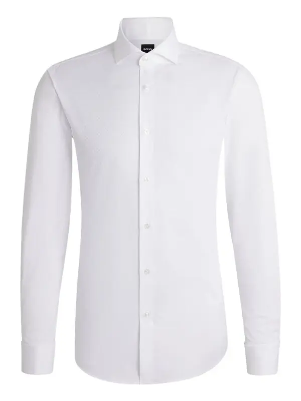 Hugo Boss Oxford Shirt - White
