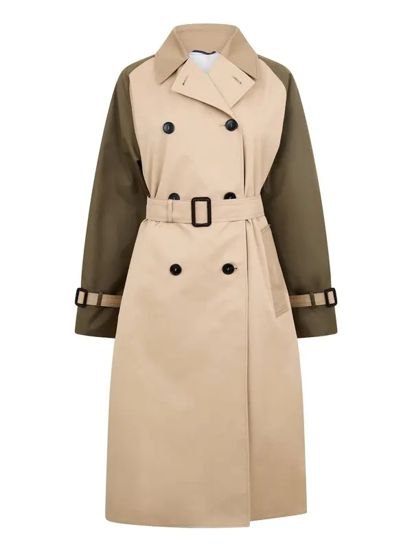 Max Mara Double-breasted Trench Coat - Nude
