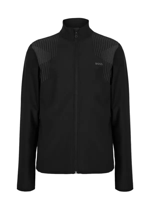 Hugo Boss Sw Active Push Fz 10260714 01 Tracksuit Top - Black