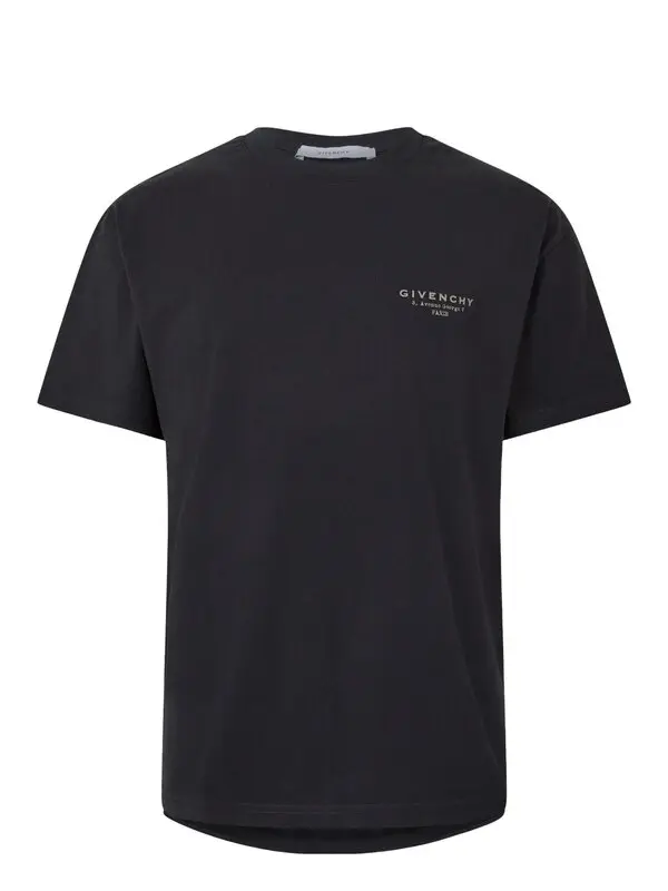 Givenchy Stamp Print T-shirt - Black