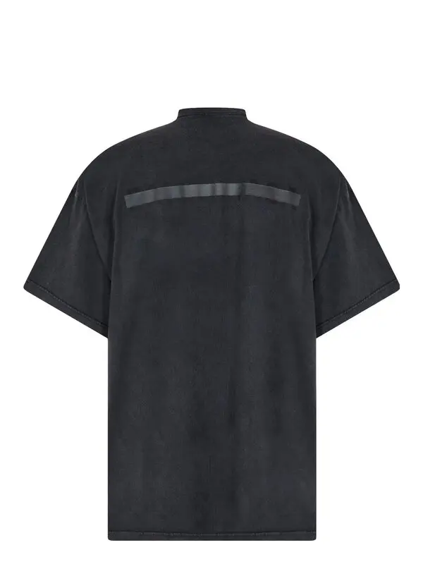 Balenciaga Oversized T-shirt - Black
