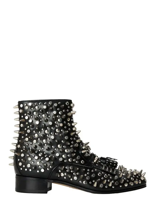 Gucci Studded Chelsea Boots - Black