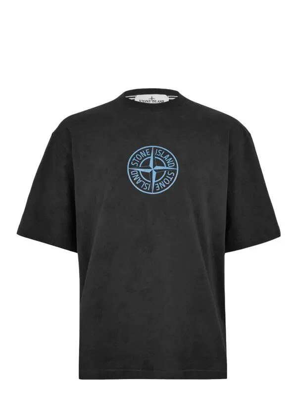 Stone Island Dial Oversized T-shirt - Black