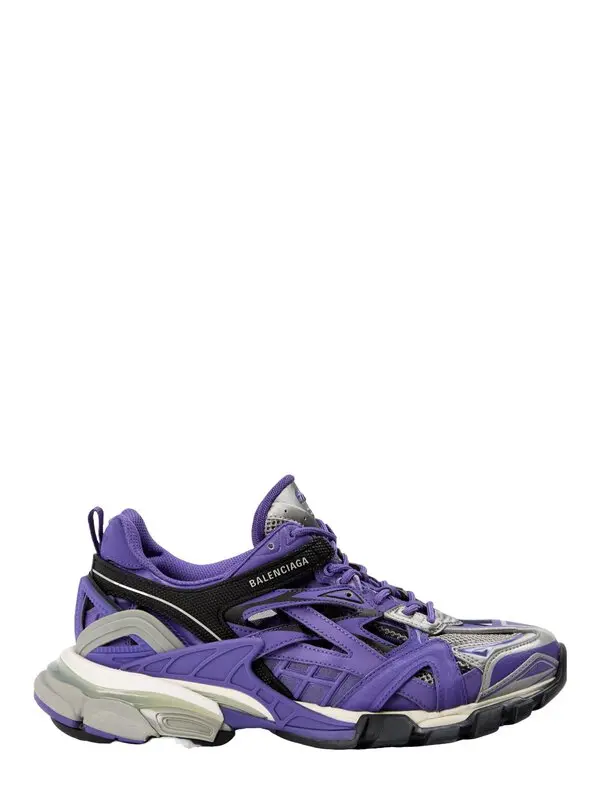 Balenciaga Gradient Track Sneakers - Purple