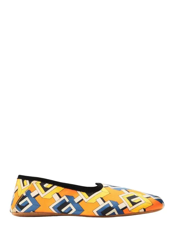 Gucci Full Fit Geometric Print Slippers - Multicolor