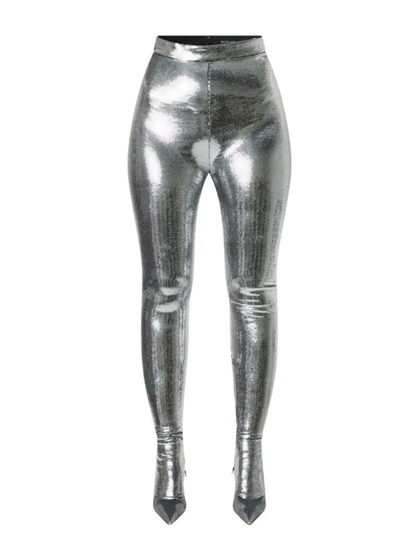 Balenciaga Over The Knee Boots - Gray