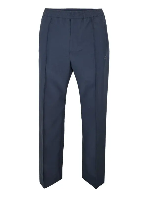 Gucci Drawstring Casual Trousers - Black