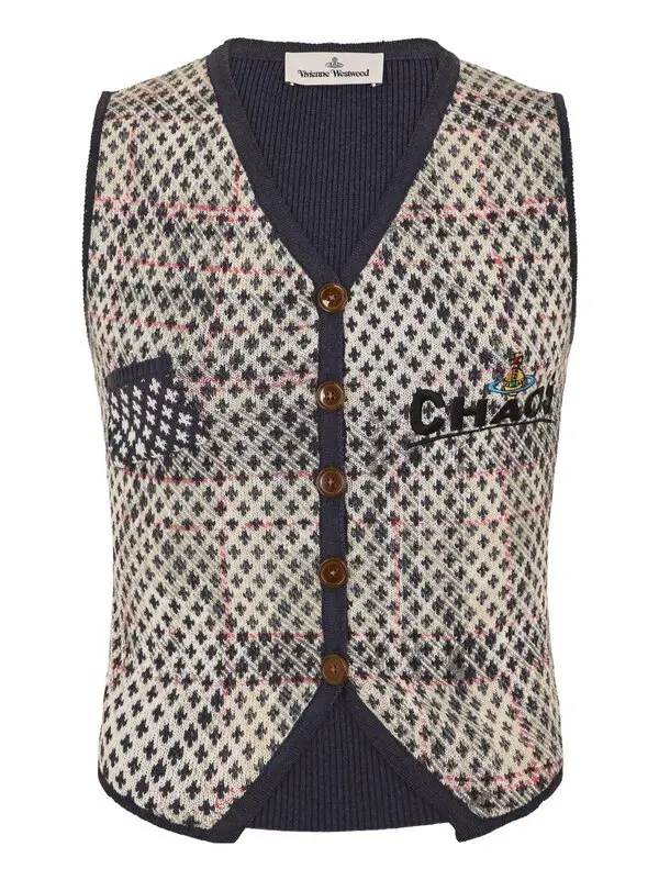 VIVIENNE WESTWOOD Sleeveless Vest - Black